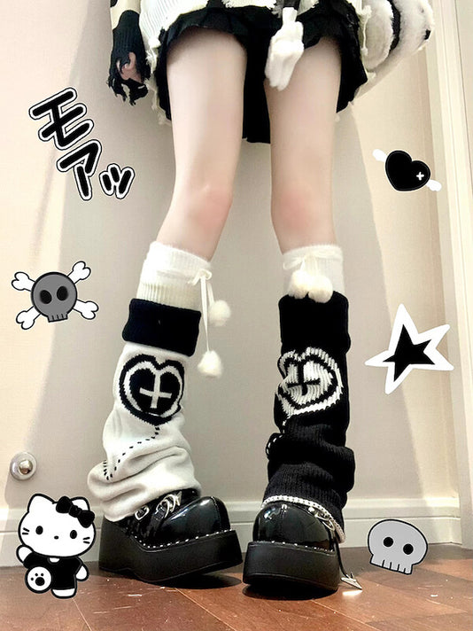 Dollette heart leg warmers – Cutiekill